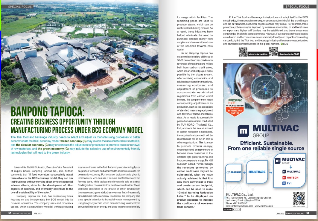 Banpong Tapioca: Creating Business Opportunity through Manufacturing ...